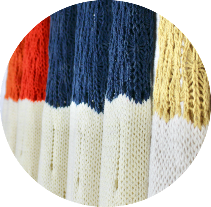 EcharpesTricotées – L'habit en roses